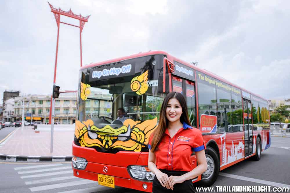 Hop on Hop off Bus Tour Bangkok Giants City Tour Ticket Booking